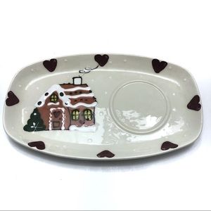 Frankoma | Holiday | Frankoma Pottery Designs Gingerbread House Plate ...